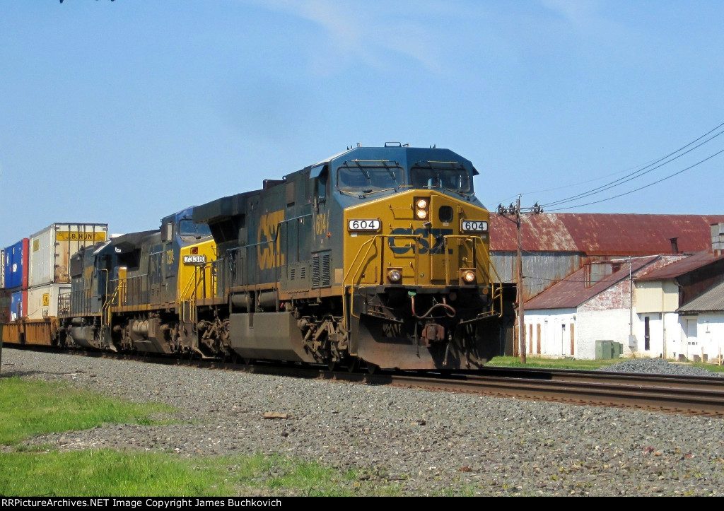 CSX 604, CSX 7338, and CSX 8570